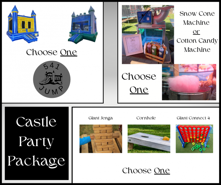 Castle Party Package - 541 Jump Klamath Falls OR